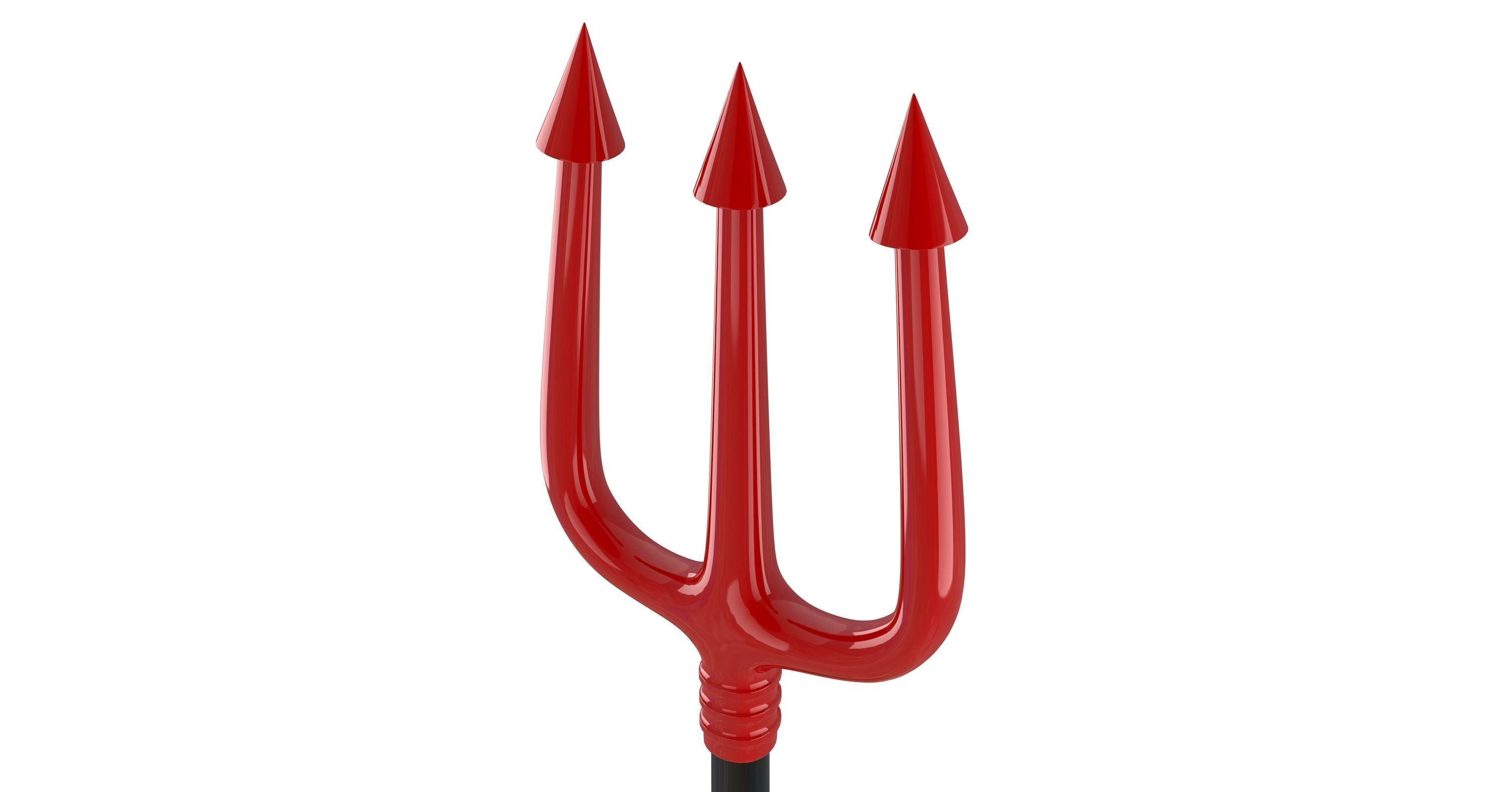 Halloween Devils Fork 3D model | CGTrader
