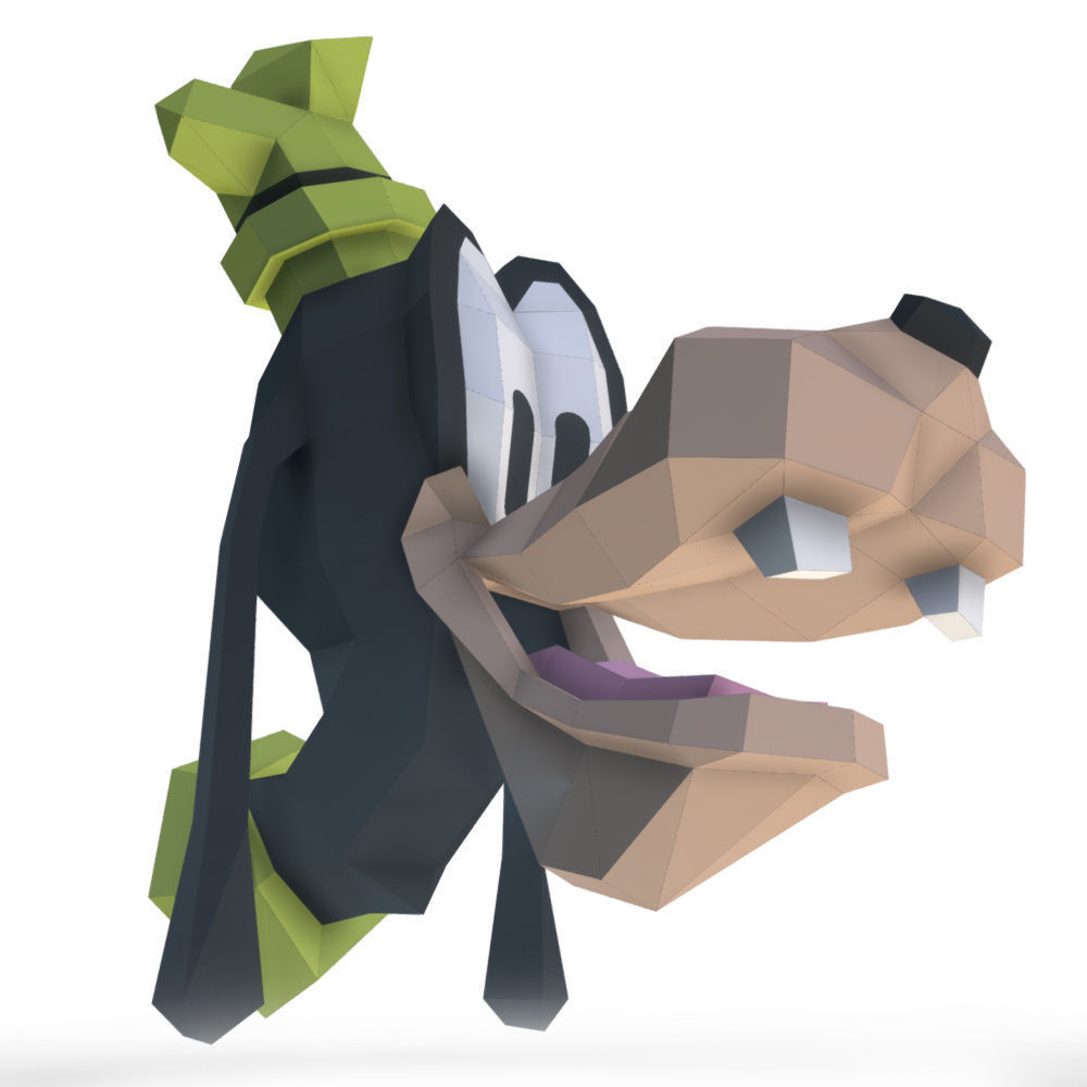 Goofy trophy 3D model | CGTrader