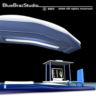 DEXA scanning 3D model | CGTrader