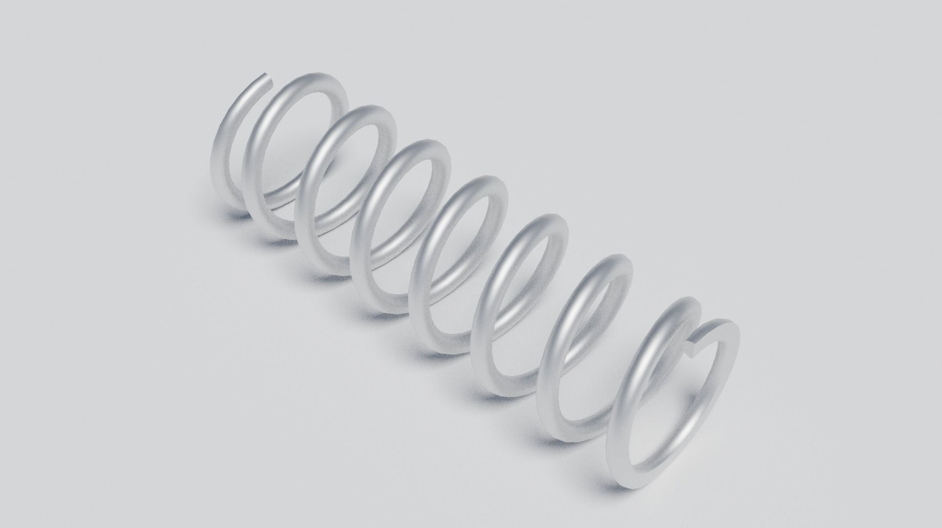 Spring 3D model | CGTrader