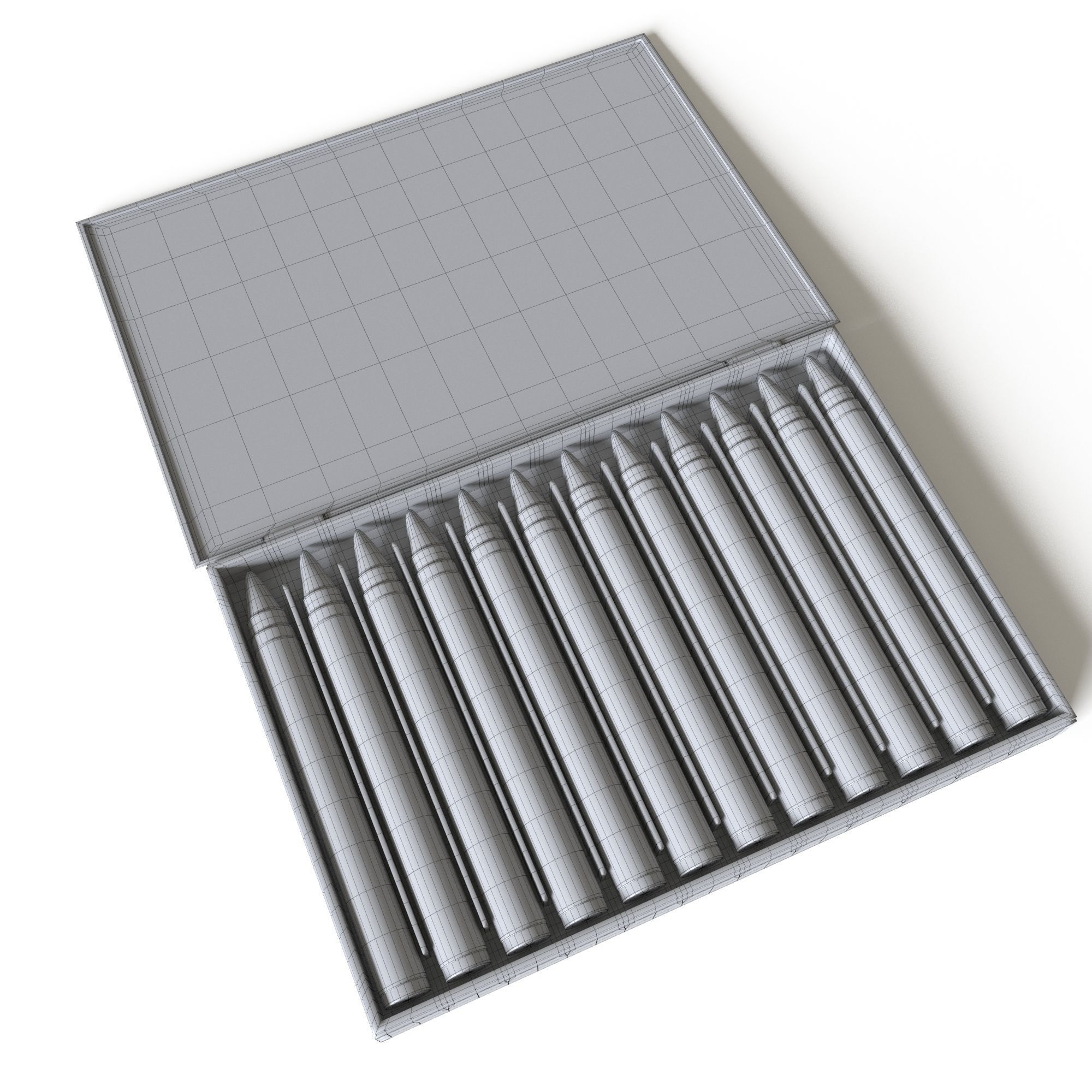 Pastel color box 3D model | CGTrader