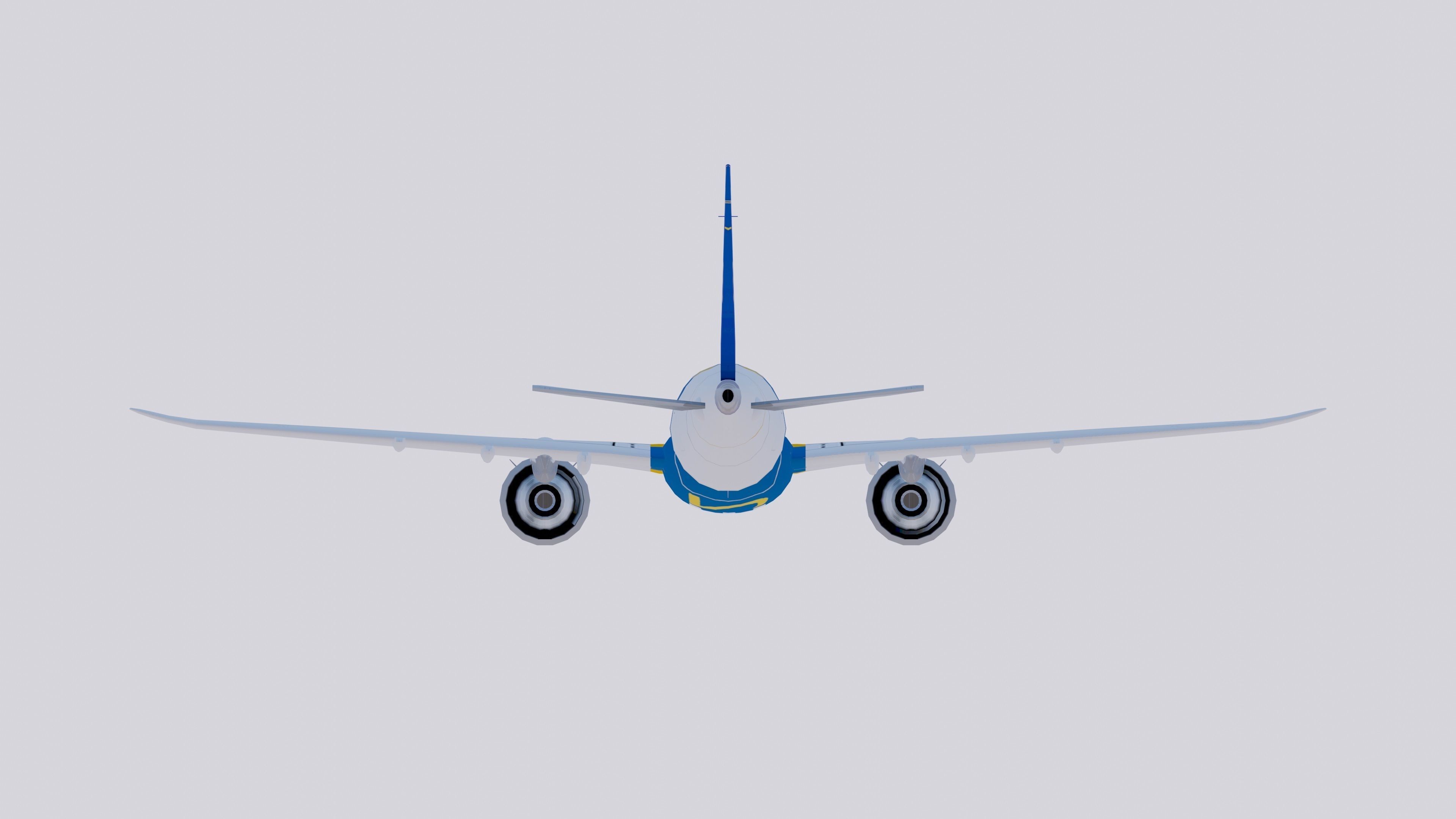 Embraer E175 E-2 Color House 3D model | CGTrader