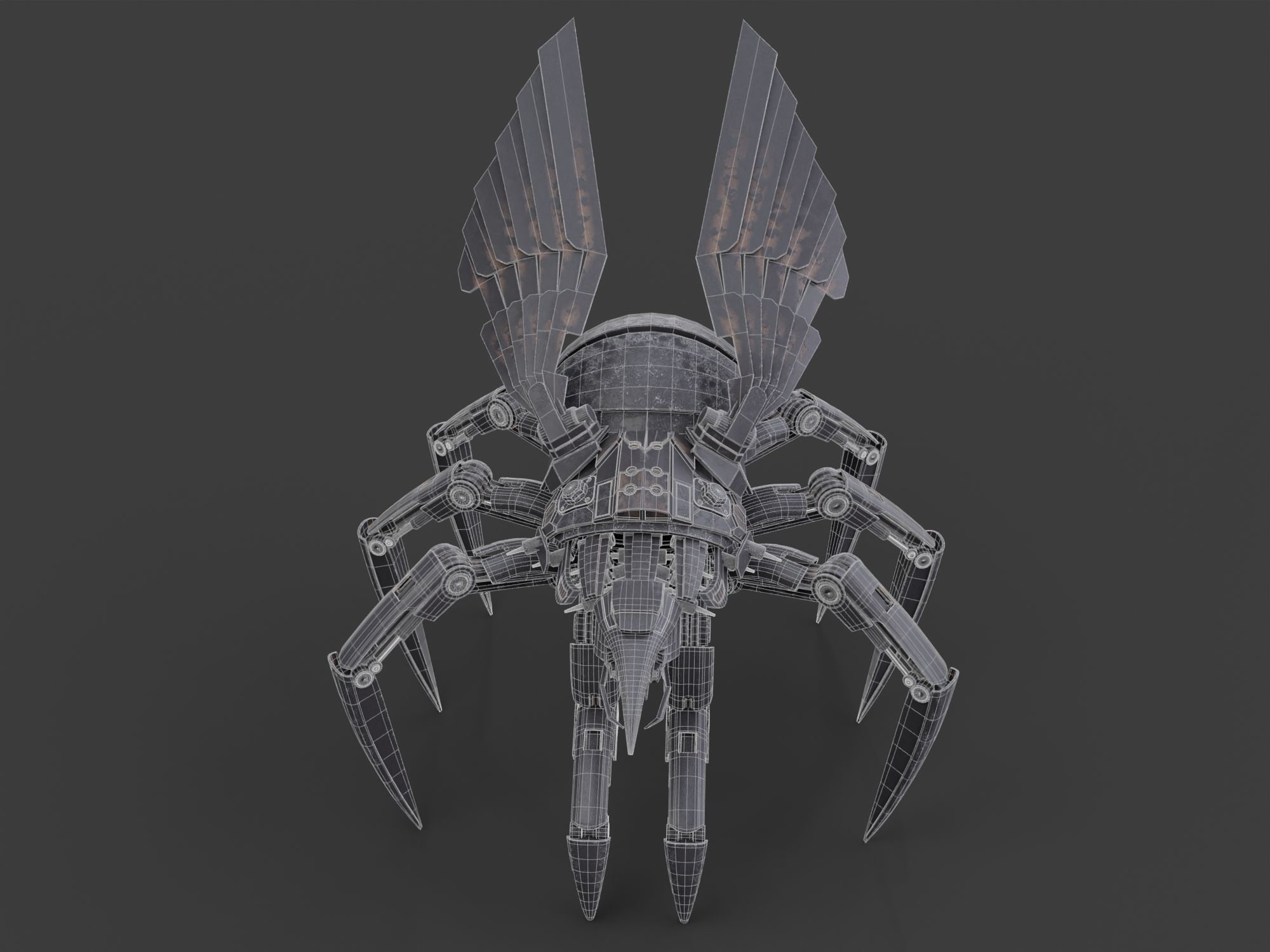 Transformer fly 3D model | CGTrader