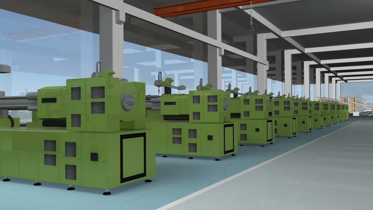 factory workshop 3D model | CGTrader