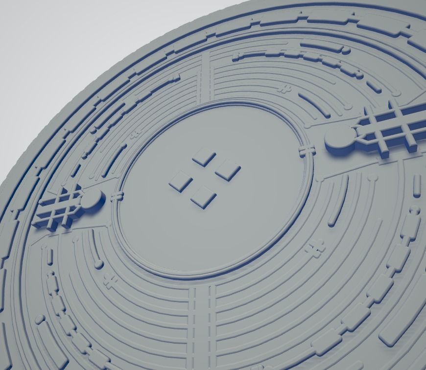 Digi coin 3D model | CGTrader