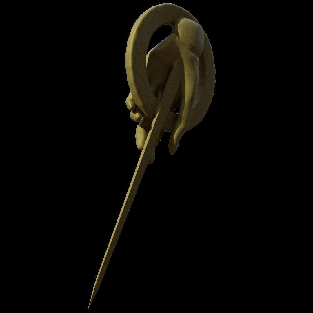 GOT Hand of the king symbol free 3D model 3D printable | CGTrader