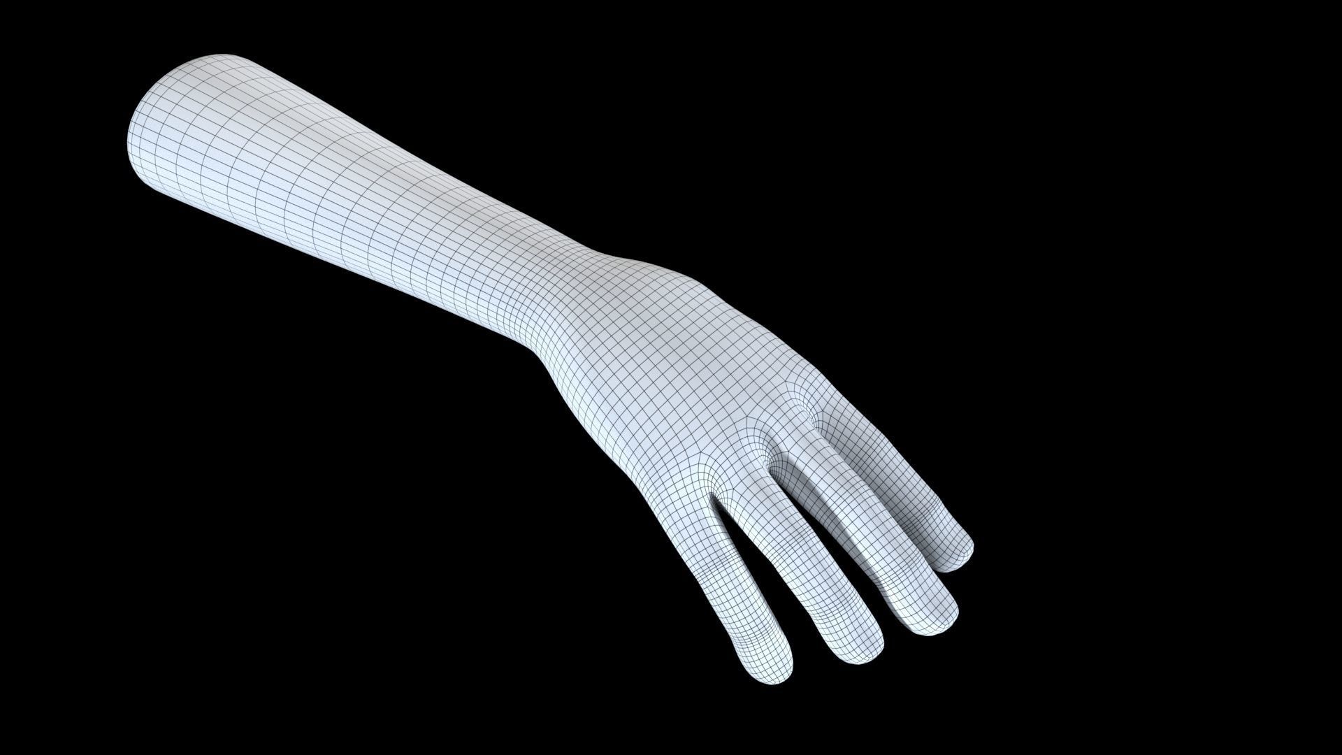 3D model Toon Hand Rig VR / AR / low-poly | CGTrader