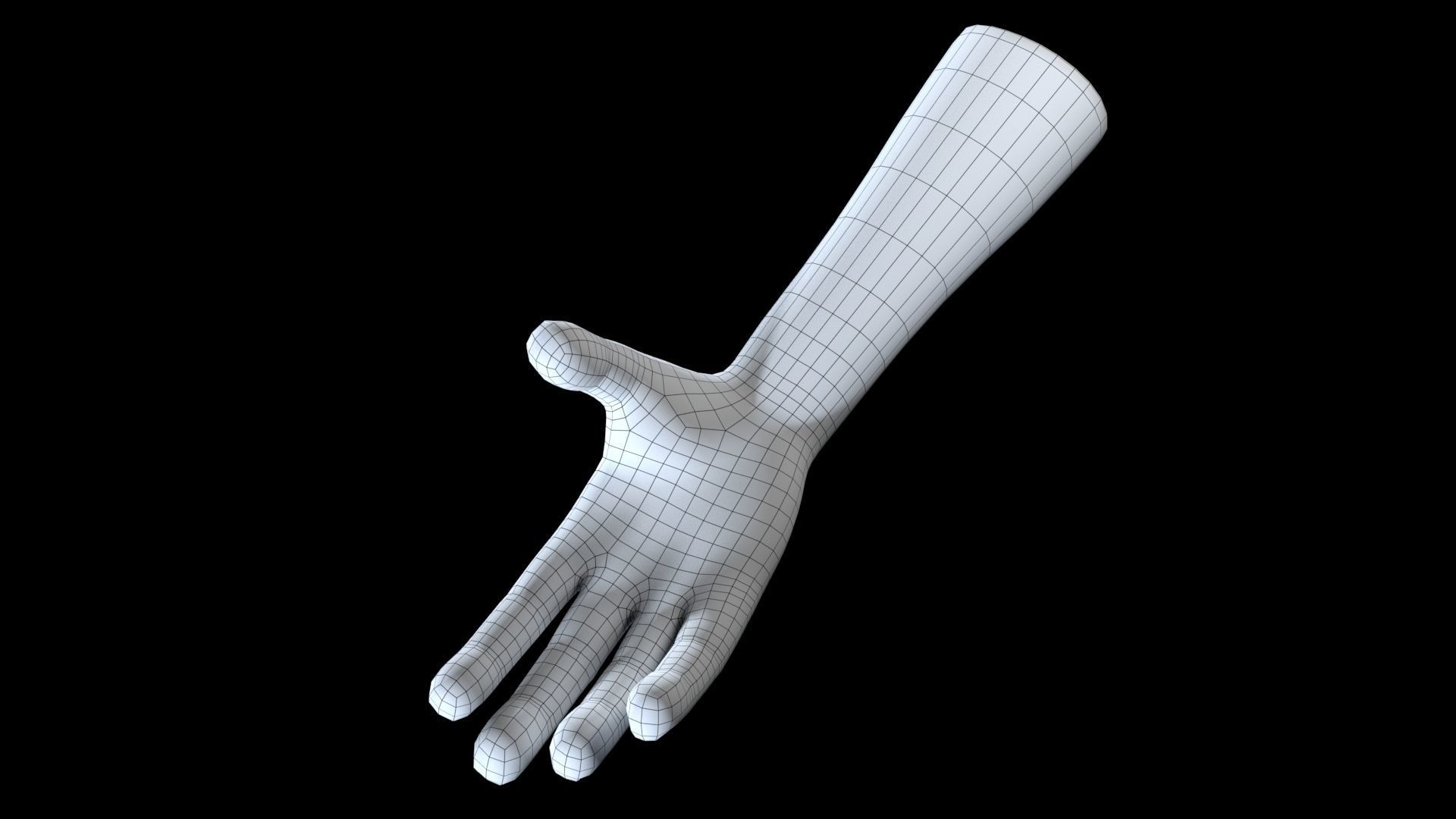 3D model Toon Hand Rig VR / AR / low-poly | CGTrader