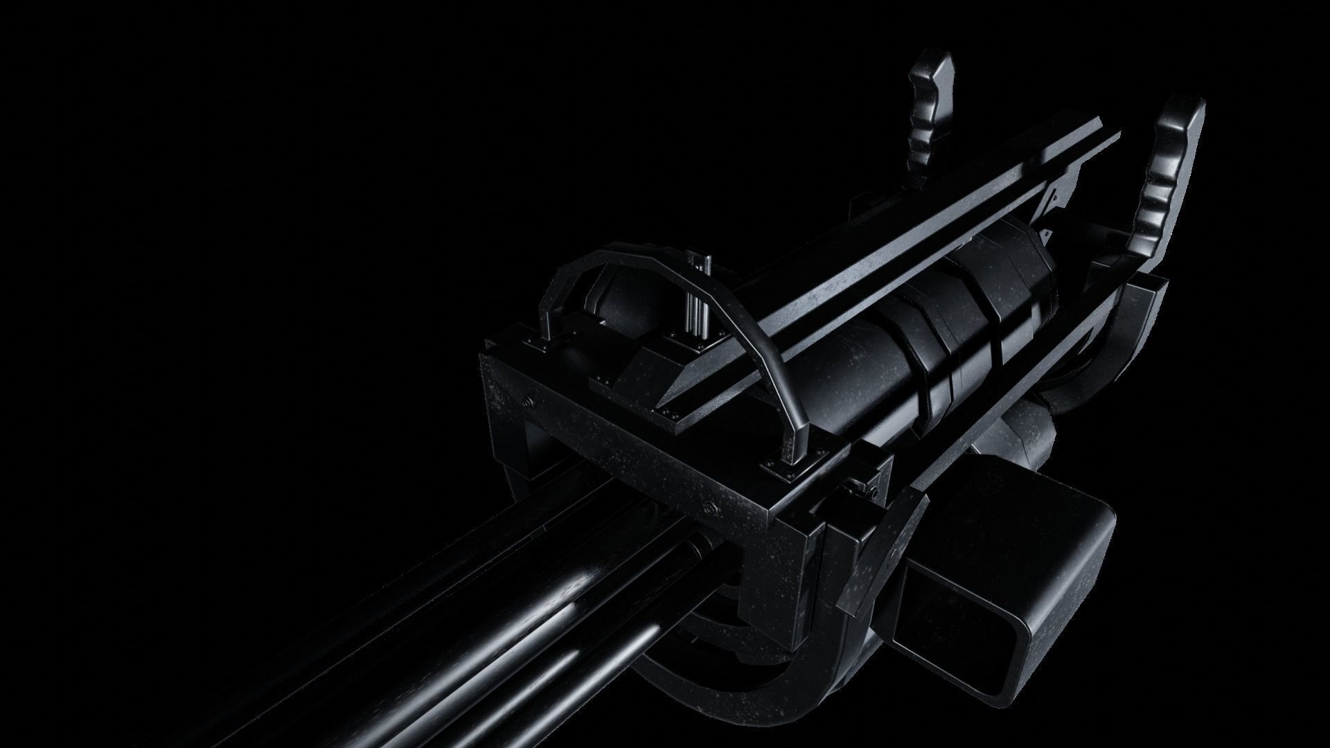 Vulcan gun free VR / AR / low-poly 3D model | CGTrader