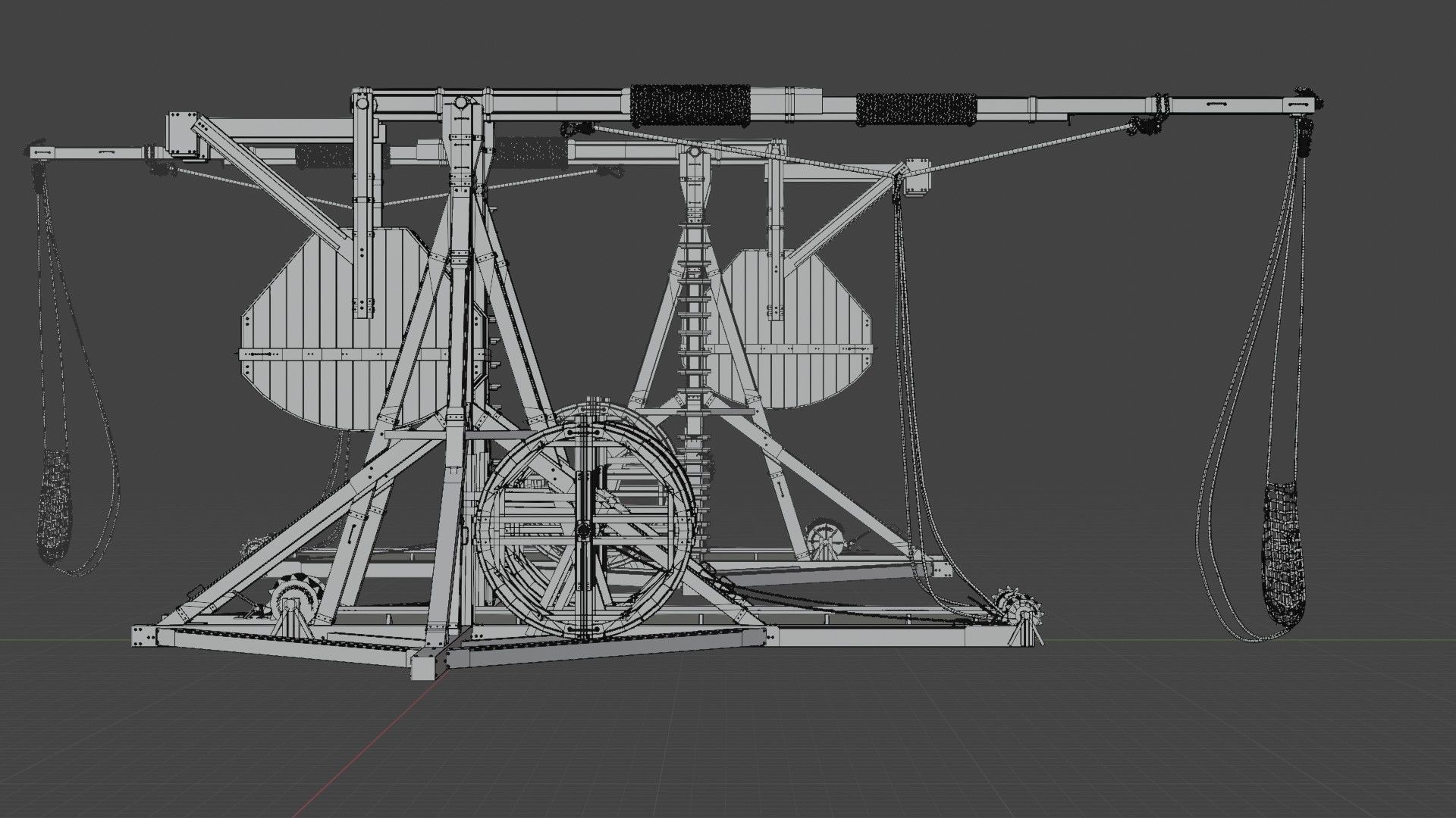 MEDIEVAL Trebuchet 3D model | CGTrader