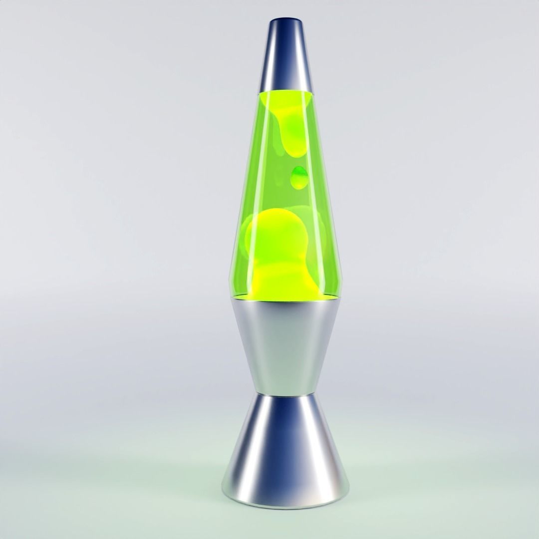 Low poly Lava Lamp 3D model | CGTrader