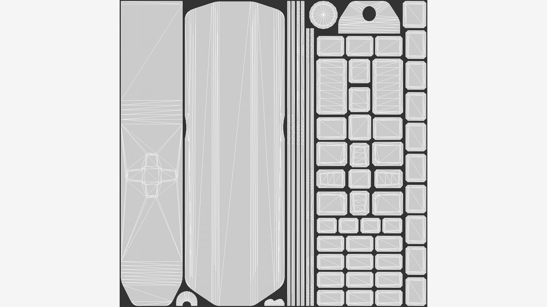 3D model Low-poly TV Remote VR / AR / low-poly | CGTrader