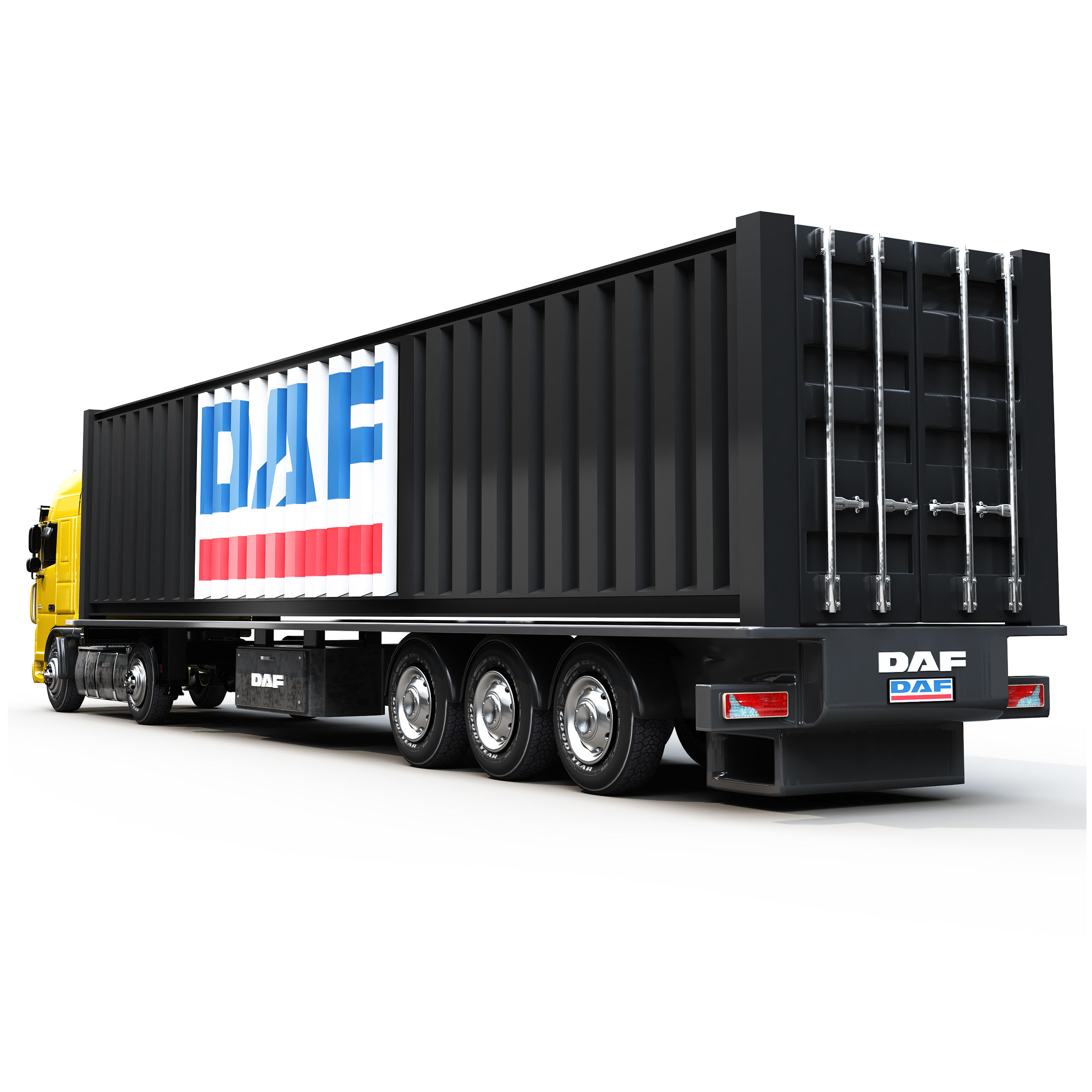 Daf xf 3D model | CGTrader