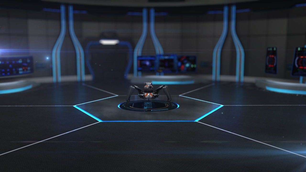 Robots in the technology scene 3D model | CGTrader