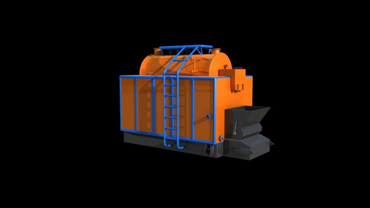 biomass energy 3D model | CGTrader