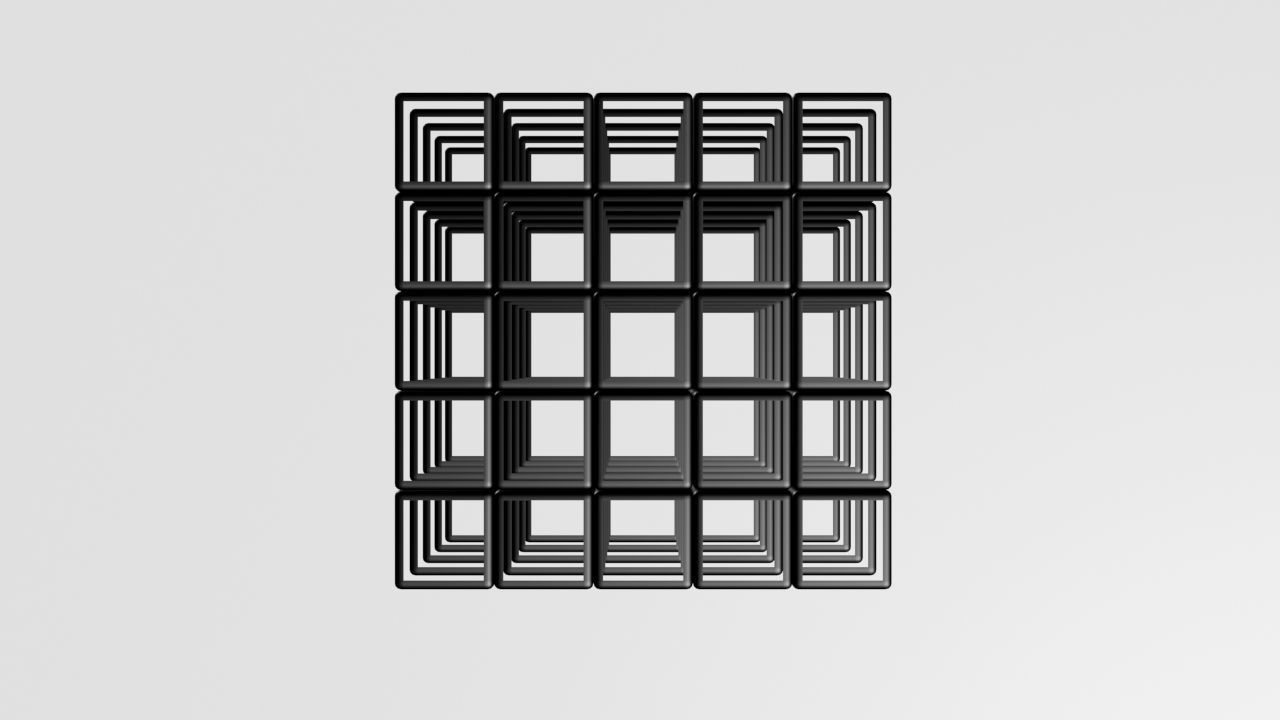 5x5 Rubiks Cube 3D model | CGTrader