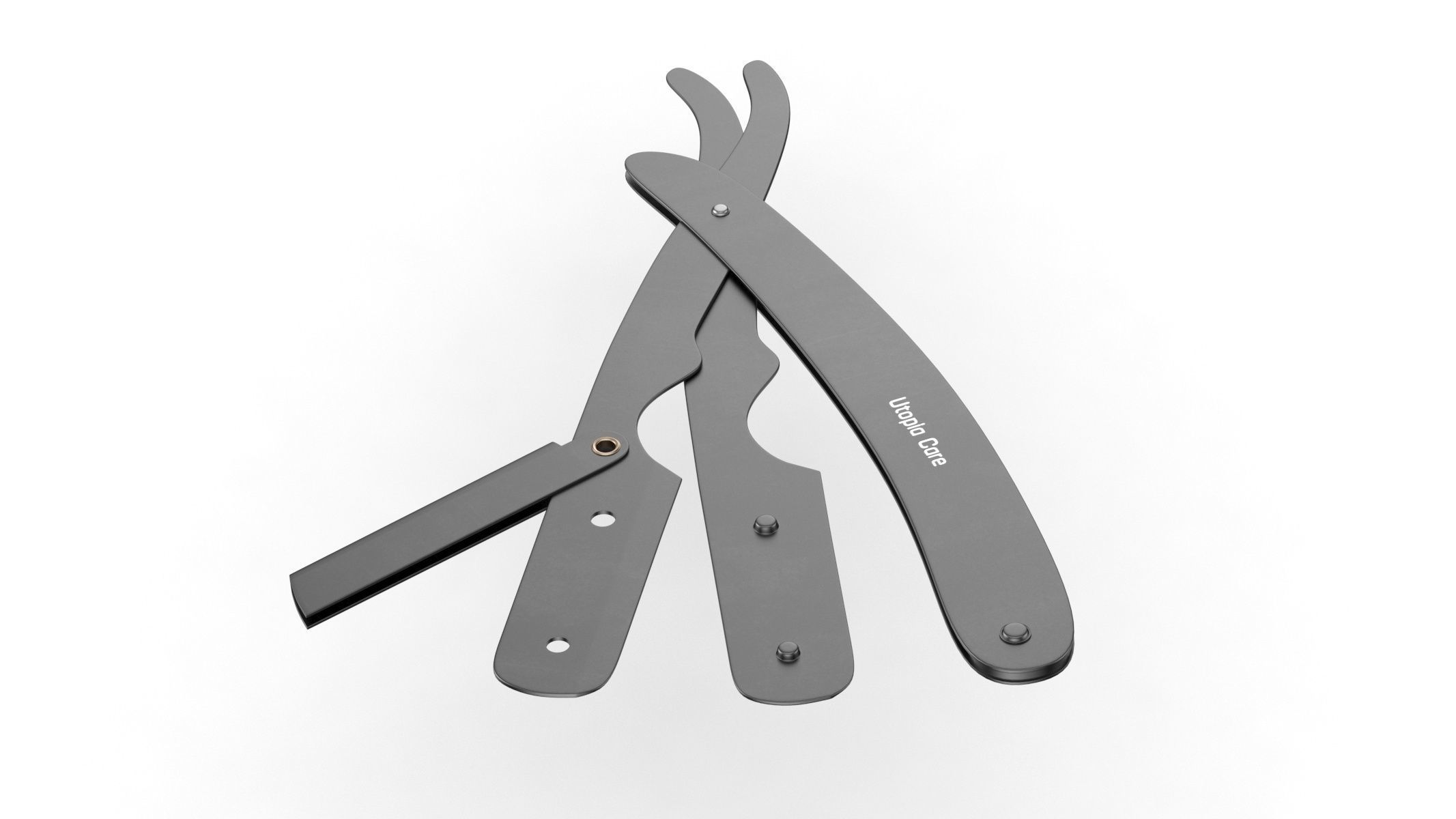 Barber Straight Edge Razor 3D model | CGTrader