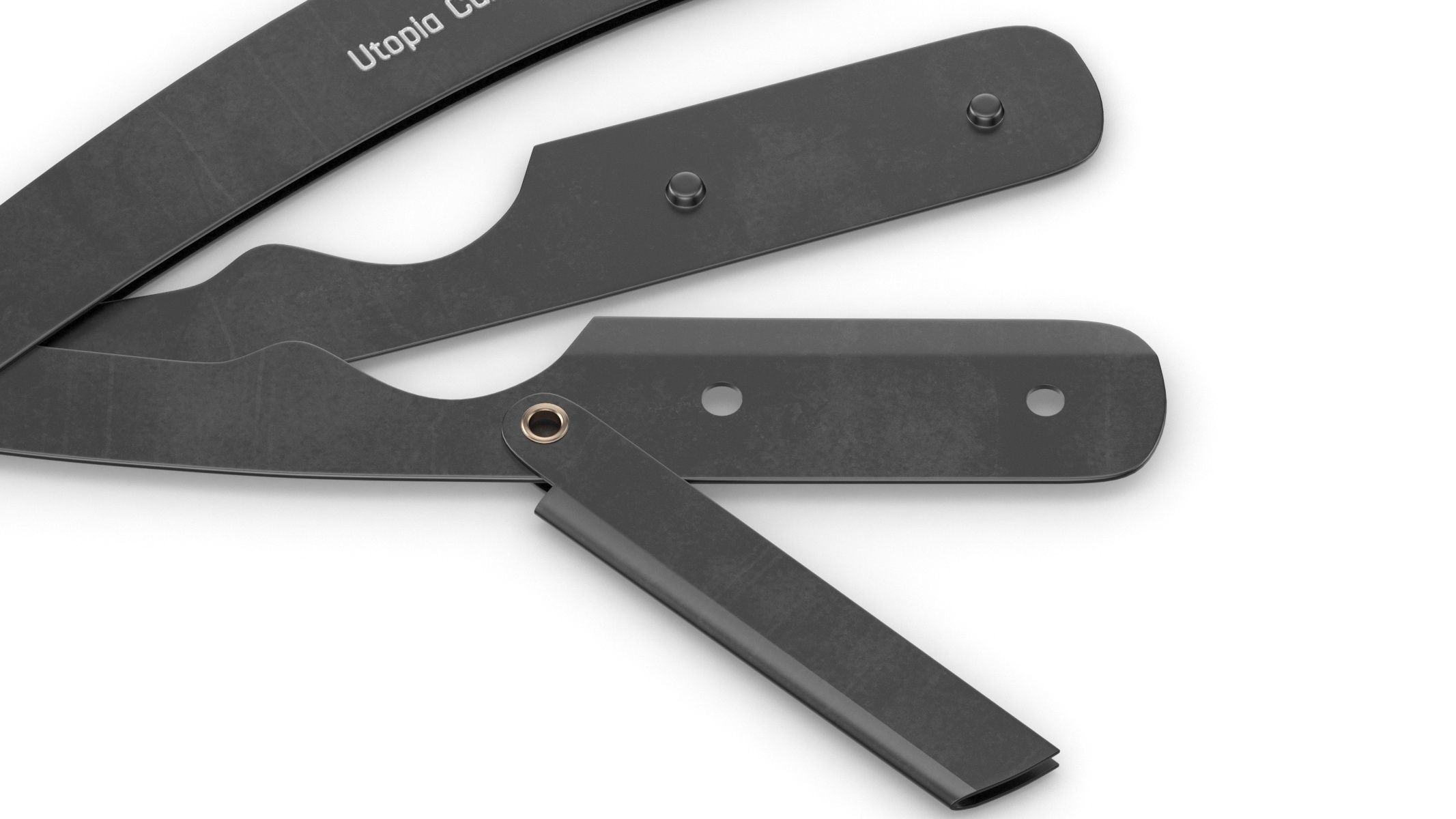 Barber Straight Edge Razor 3D model | CGTrader