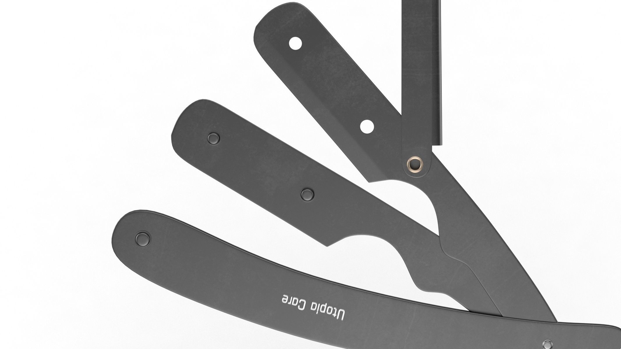 Barber Straight Edge Razor 3D model | CGTrader