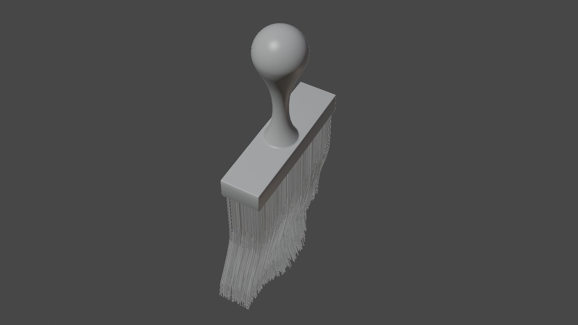 paint brush free 3D model | CGTrader