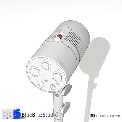 strobe light 01 3D model | CGTrader