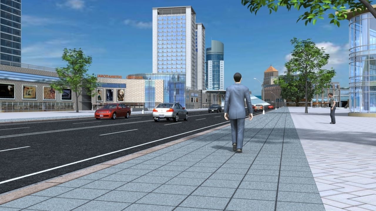 City Street 3D model animated | CGTrader