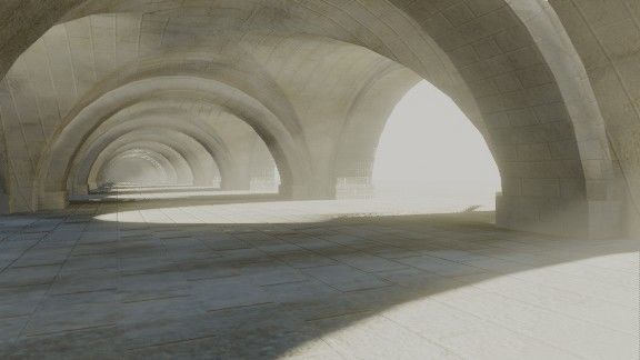 medieval building brutal architecture 3D model | CGTrader