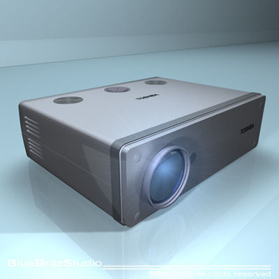 projector 01 3D model | CGTrader