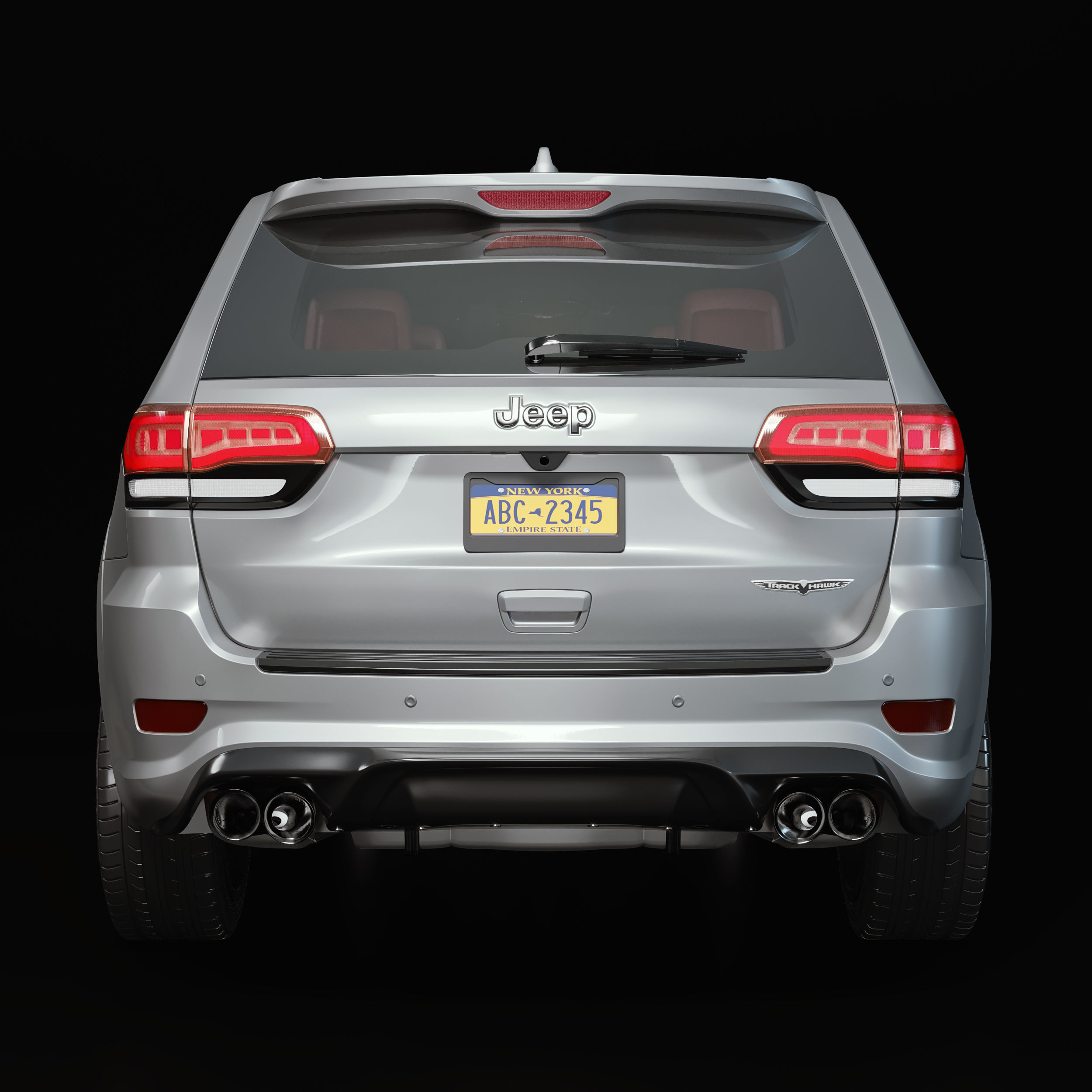 Jeep Grand Cherokee Trackhawk 3D model | CGTrader