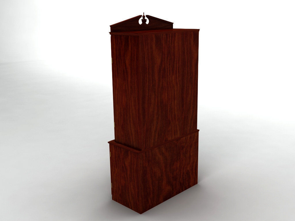 3D model Furniture - Armoire VR / AR / low-poly | CGTrader