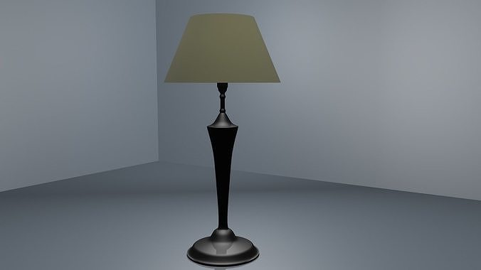 Table light free 3D model | CGTrader