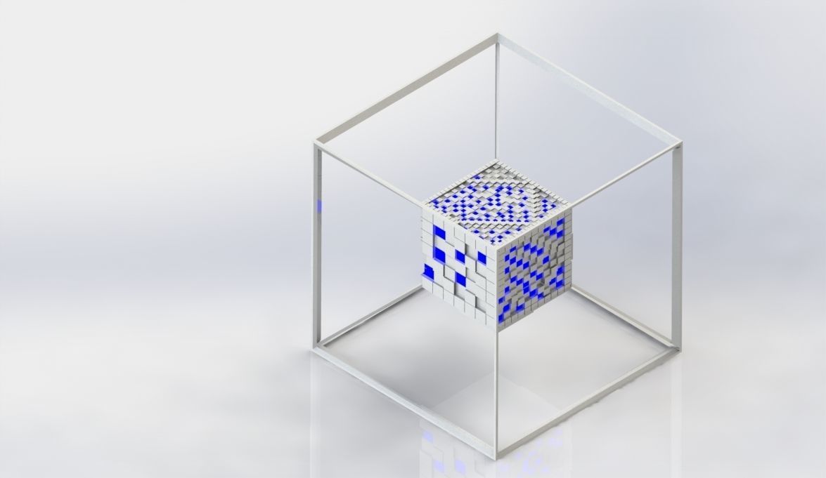 greeble textured cube Texture | CGTrader