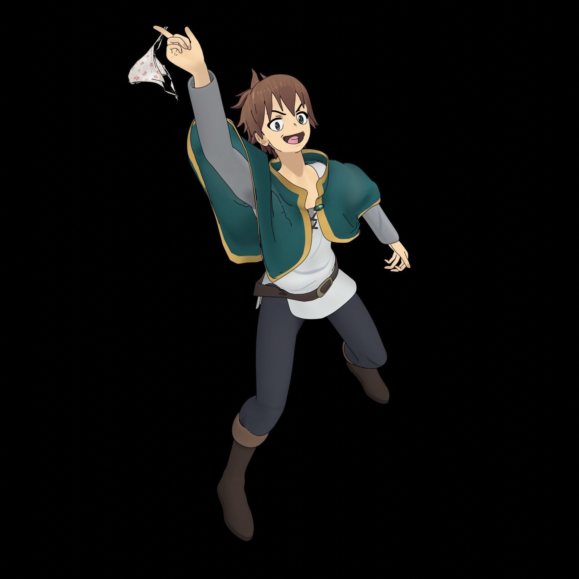 Kazuma Sato 3D model | CGTrader