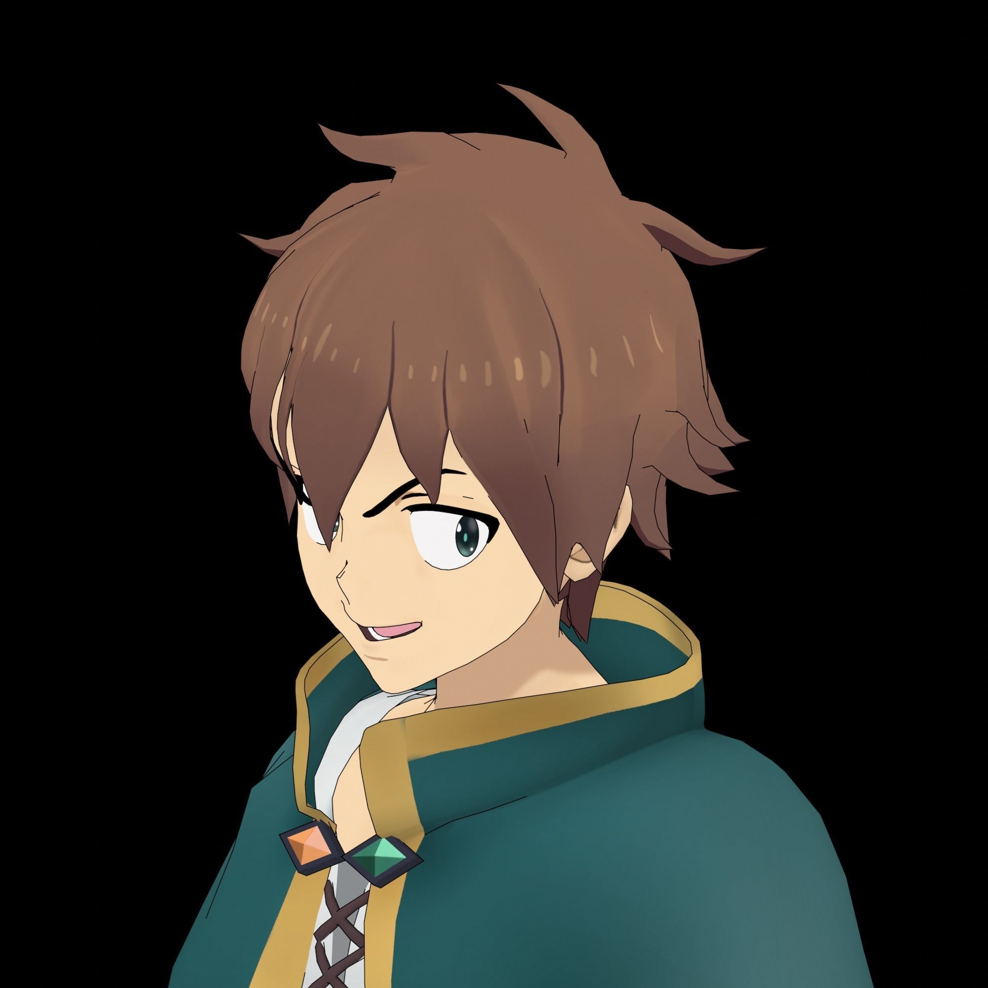 Kazuma Sato 3D model | CGTrader