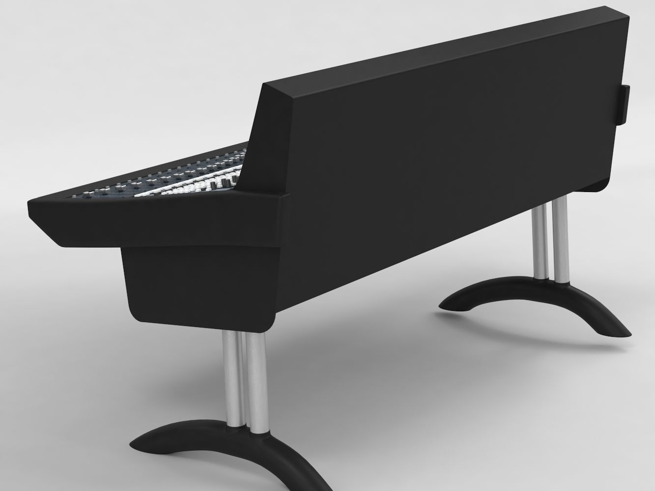 Solid State Logic SSL C10 HD Digital Broadcast Console 3D model | CGTrader