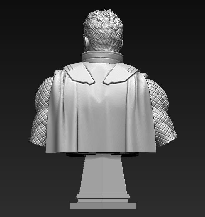 Thor Bust 3D model 3D printable | CGTrader