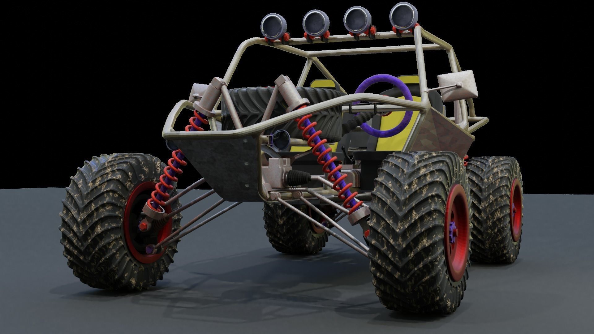 Dune Buggy 3D model | CGTrader