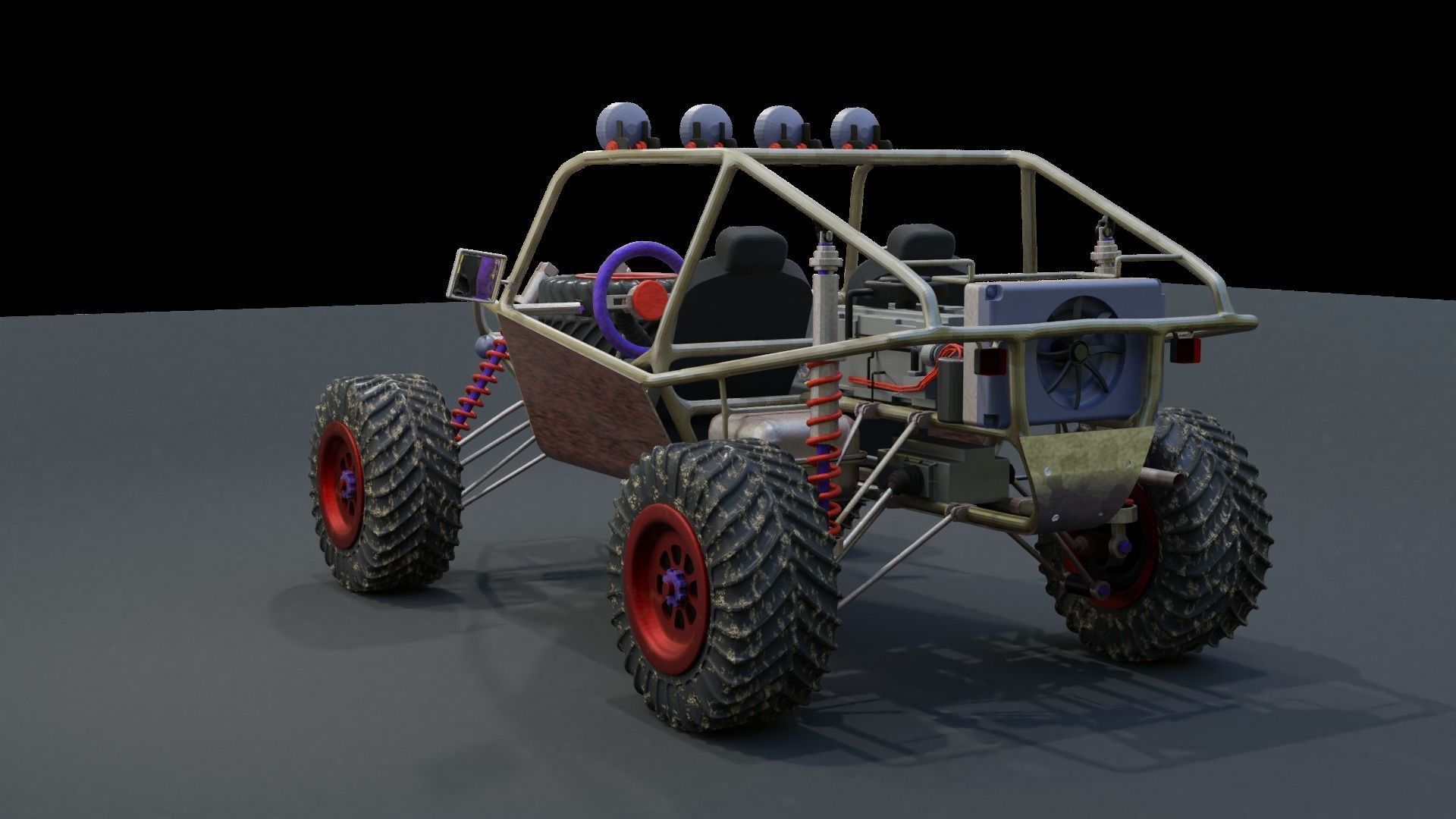 Dune Buggy 3D model | CGTrader
