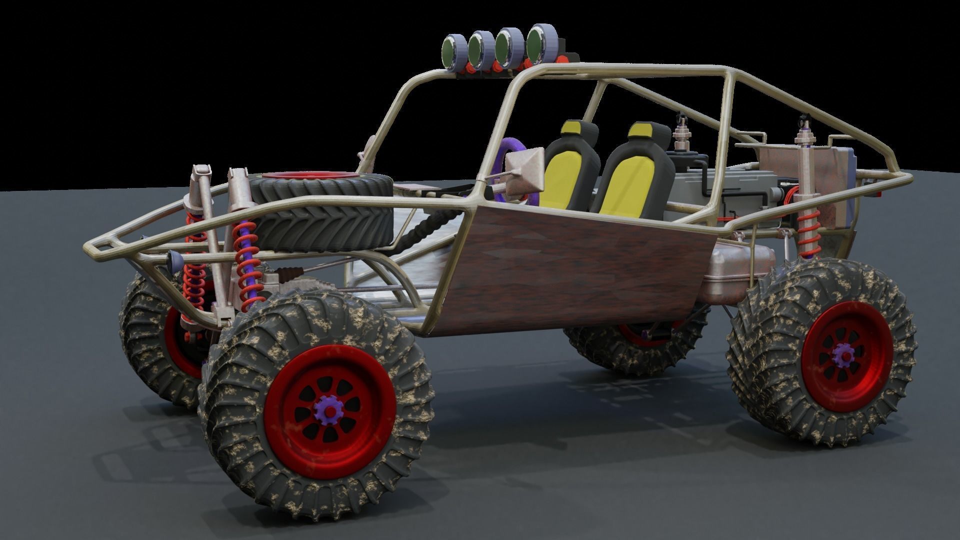 Dune Buggy 3D model | CGTrader