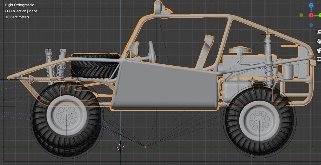 Dune Buggy 3D model | CGTrader