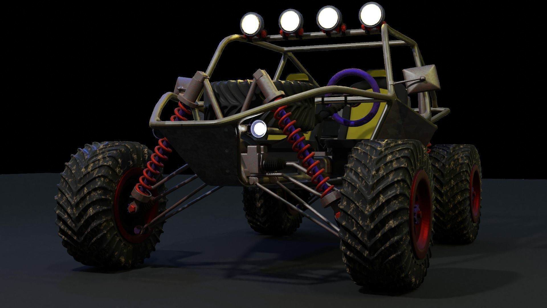 Dune Buggy 3D model | CGTrader