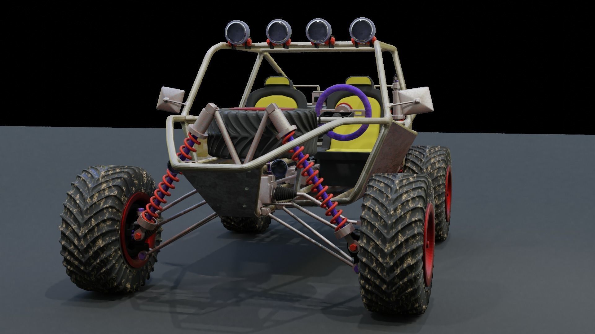 Dune Buggy 3D model | CGTrader