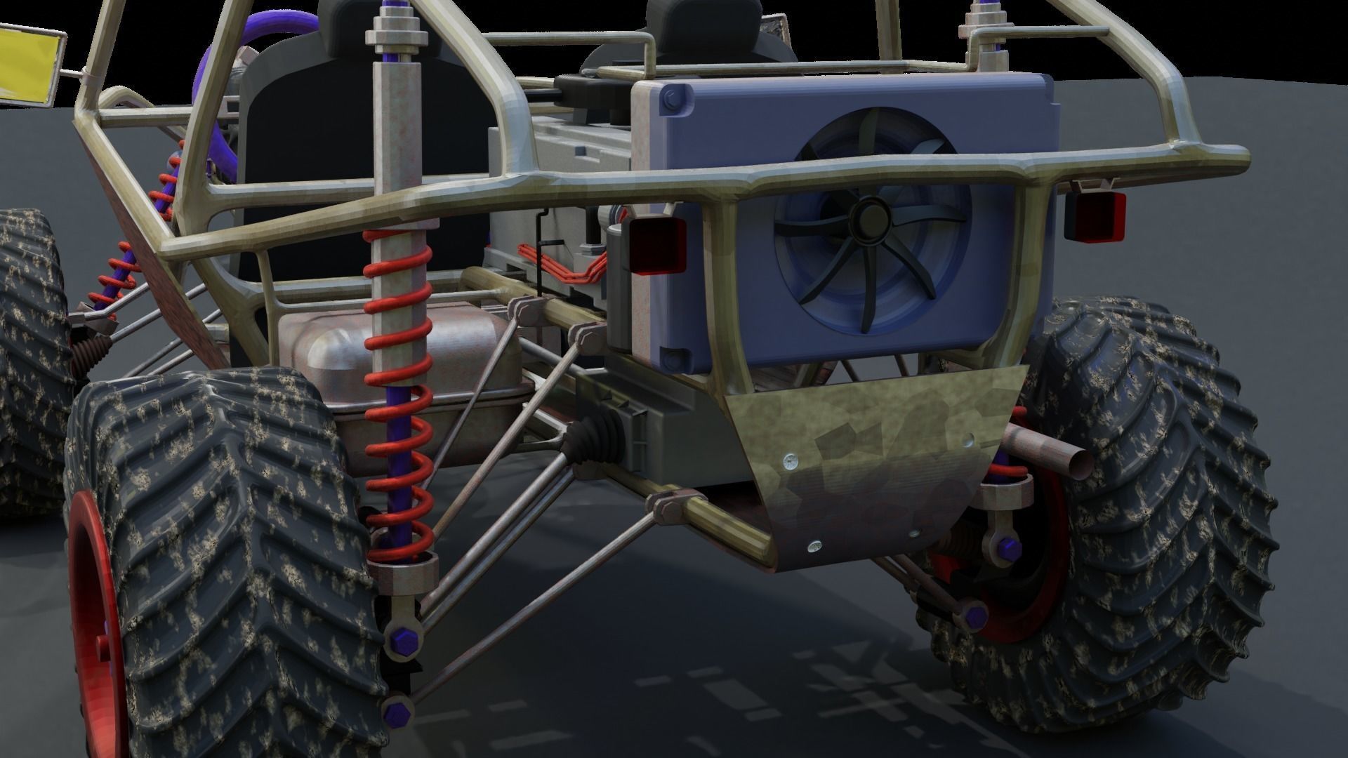 Dune Buggy 3D model | CGTrader