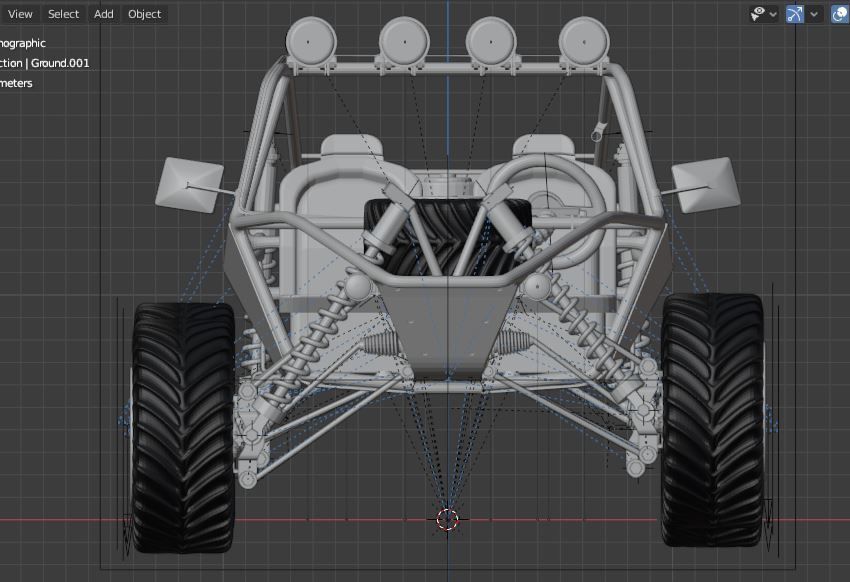 Dune Buggy 3D model | CGTrader