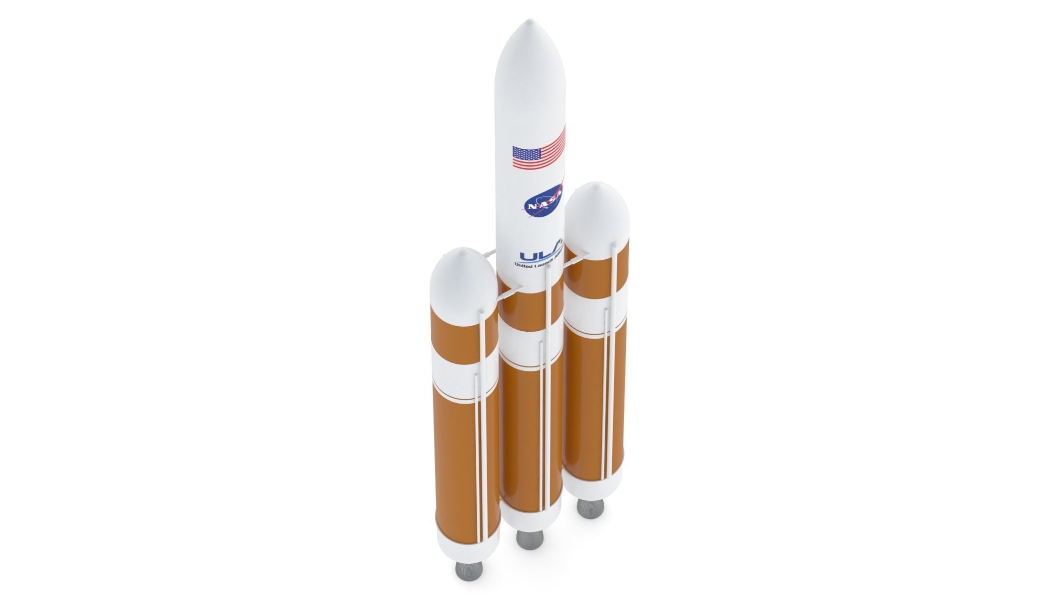 7 Models NASA Space Rockets Collection 3D model | CGTrader