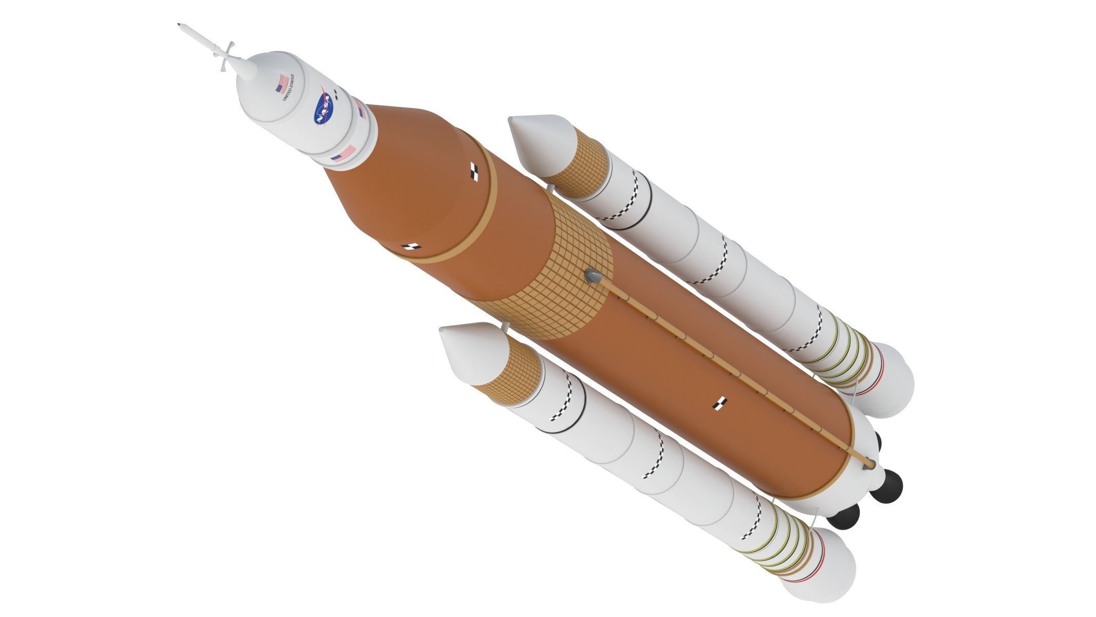 7 Models NASA Space Rockets Collection 3D model | CGTrader