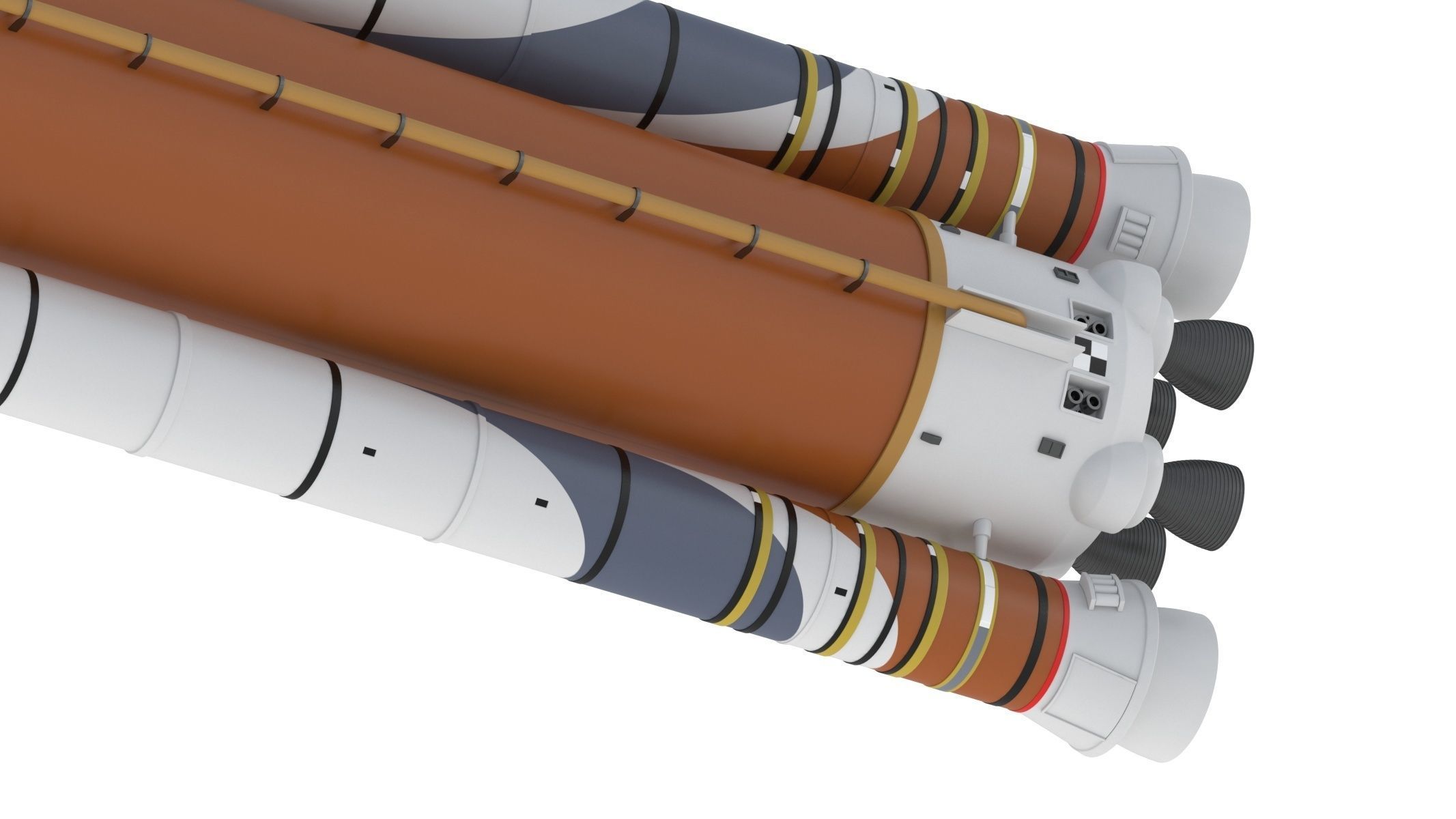 7 Models NASA Space Rockets Collection 3D model | CGTrader