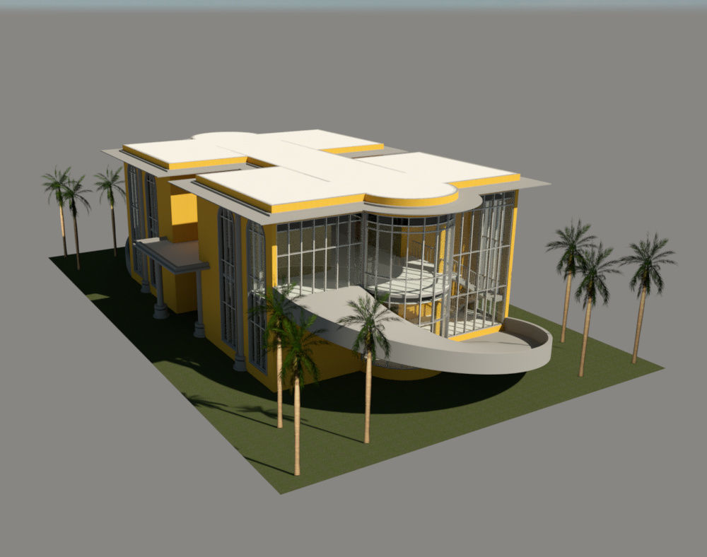 revit 2017 building free 3D model | CGTrader