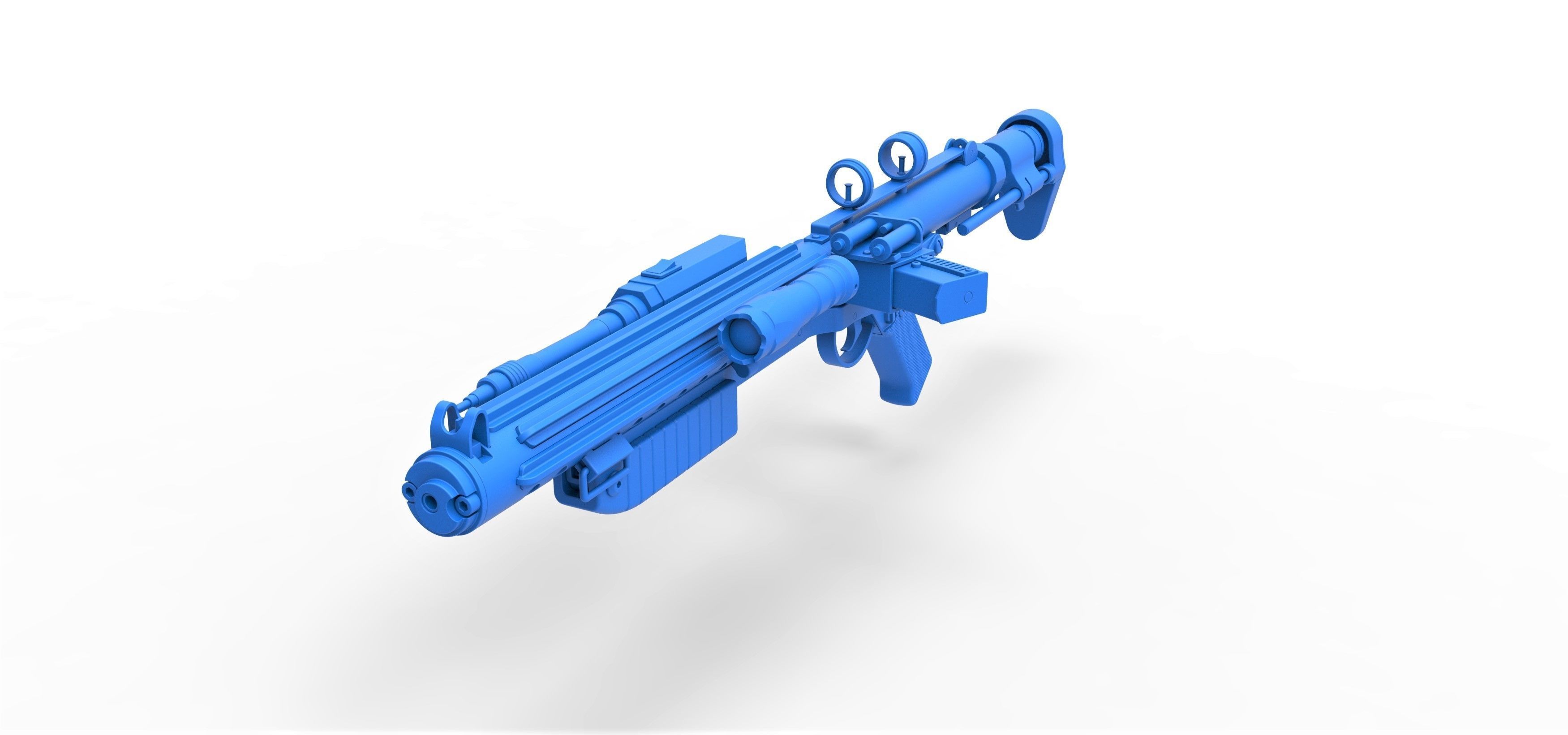 Mudtrooper Blaster rifle E-10 from Solo A Star Wars Story 2018 3D model ...