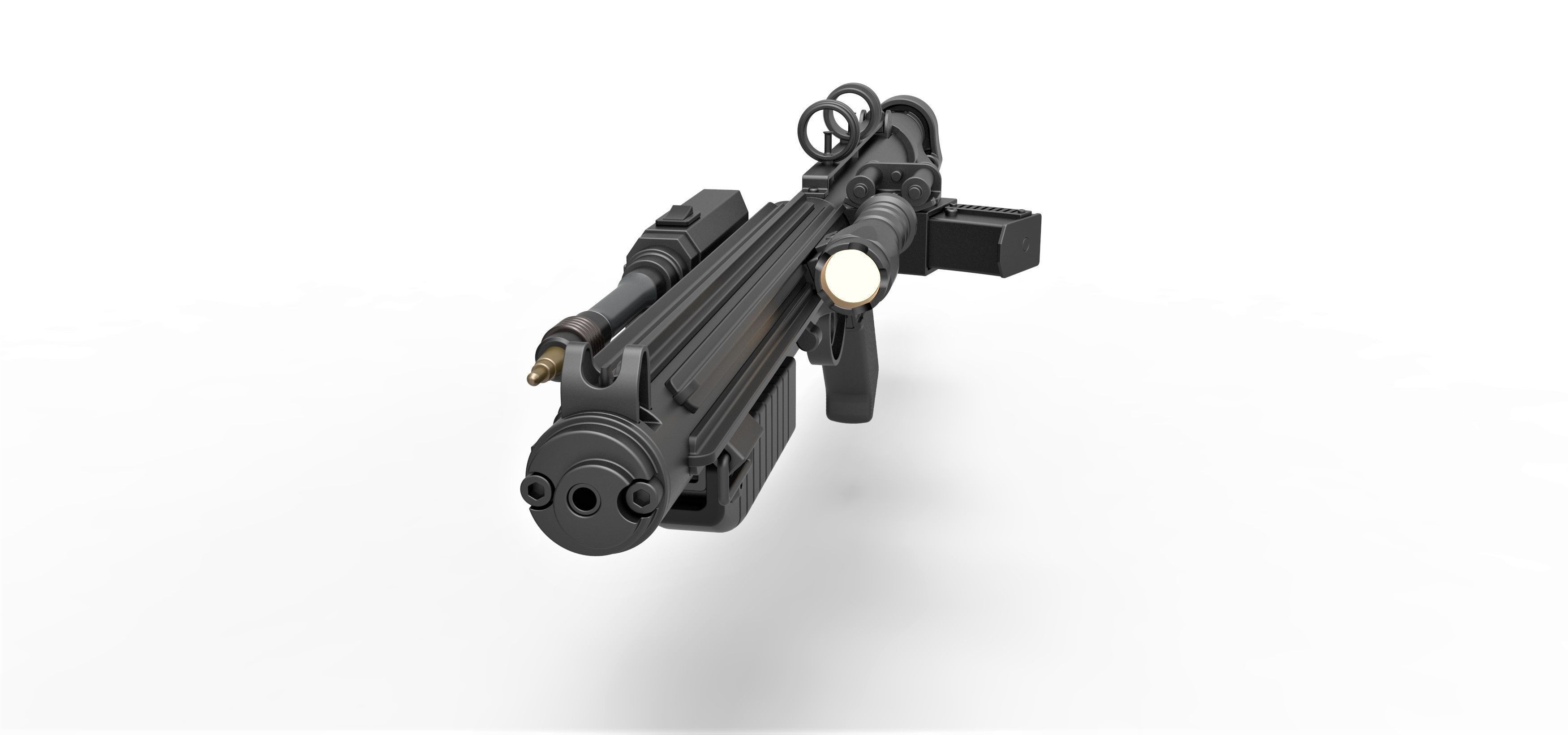 Mudtrooper Blaster rifle E-10 from Solo A Star Wars Story 2018 3D model ...